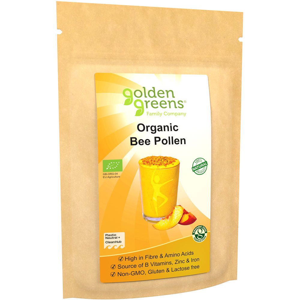 Golden Greens Organic Bee Pollen 100gm – Healthy2U